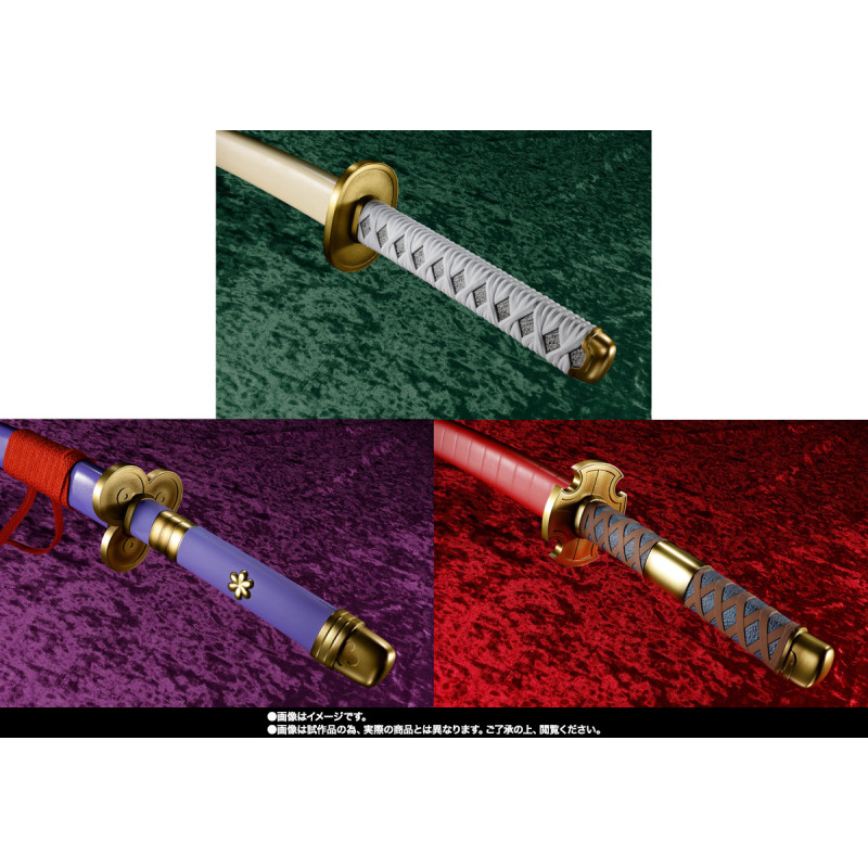 One Piece: Proplica - Roronoa Zoro Three Sword Style set